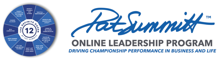 The Definite Dozen Leadership Program - Pat Summitt Leadership Group